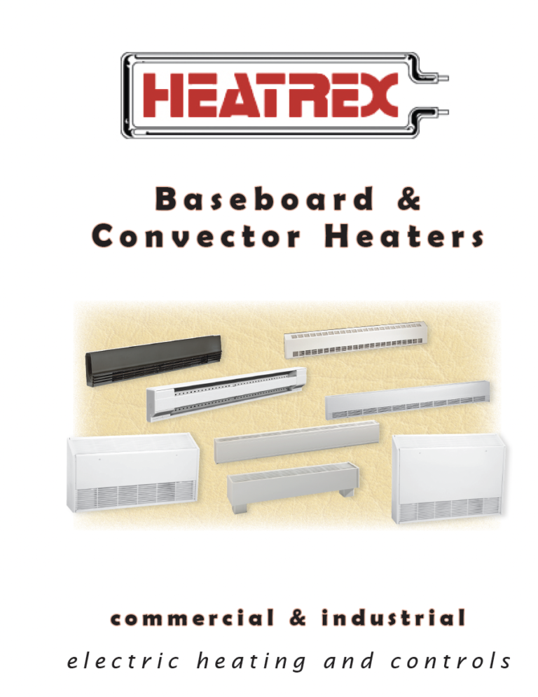 906/904 Series Architectural Sill-Height Convectors - Heatrex