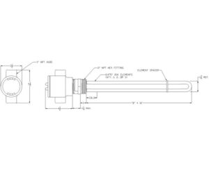 2" Screw Plug Immersion Heaters - Heatrex